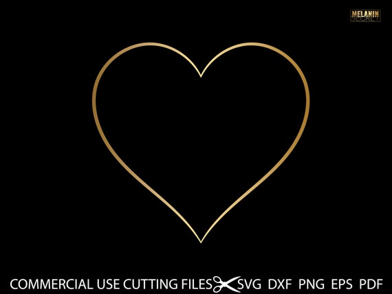 Heart Frame SVG Heart Frame Heart Wreath Svg Heart Monogram - Etsy