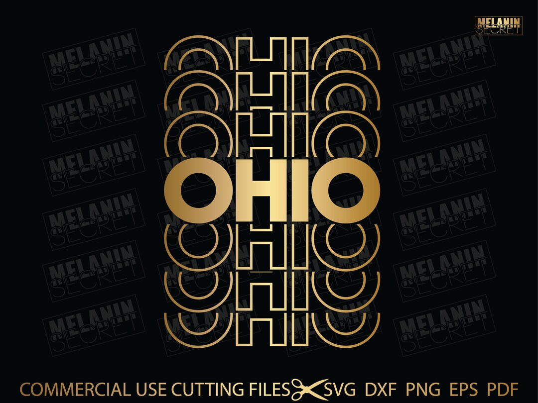 Ohio State SVG, Ohio Svg, State Svg, United States of America Cut File ...