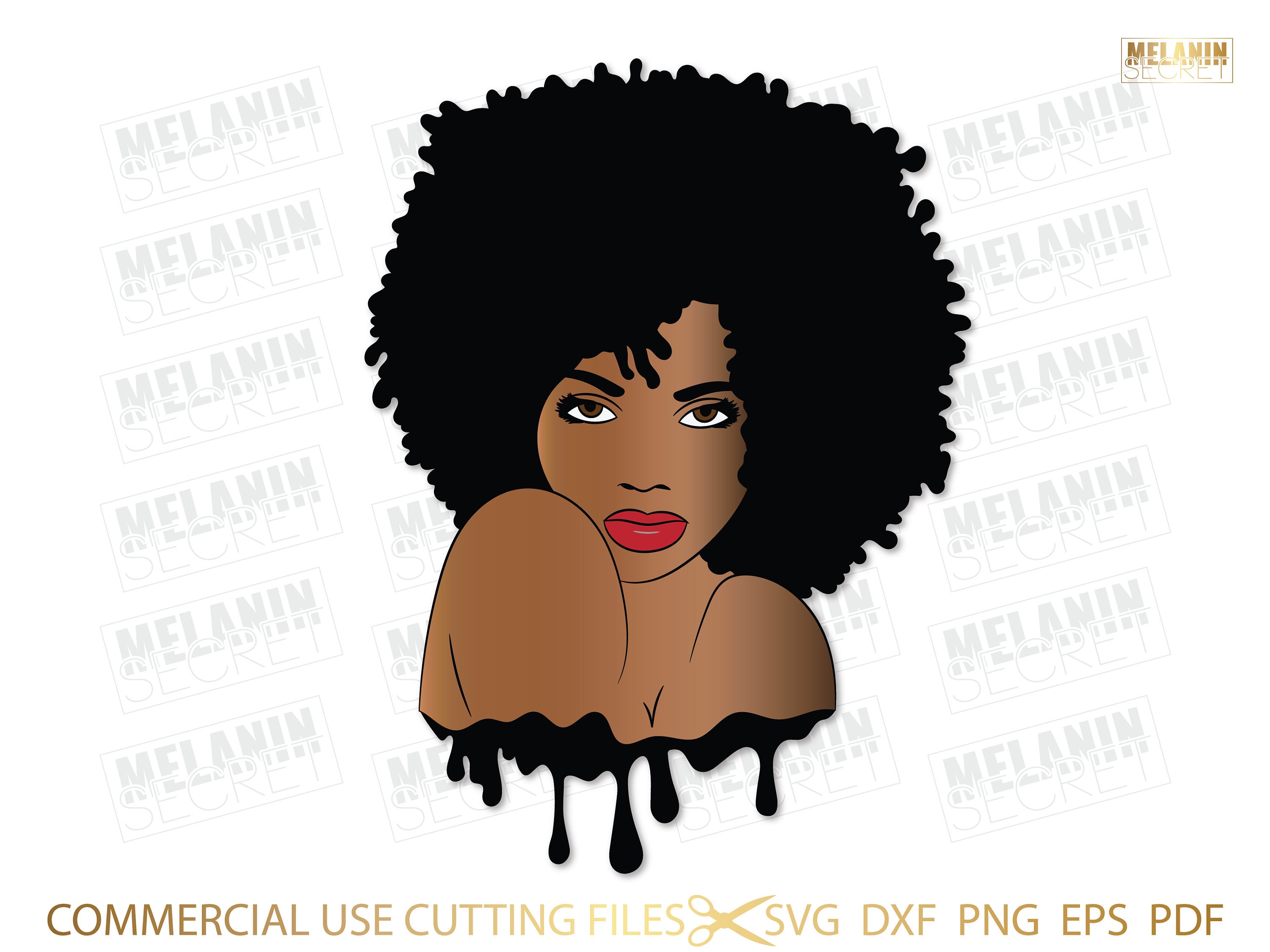 Afro Diva Svg Face Queen Boss Lady Black Woman Glamour Etsy Hong Kong