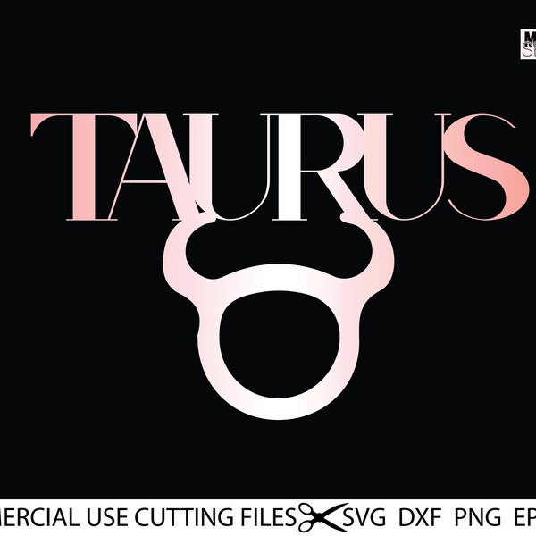 Taurus Svg - Etsy