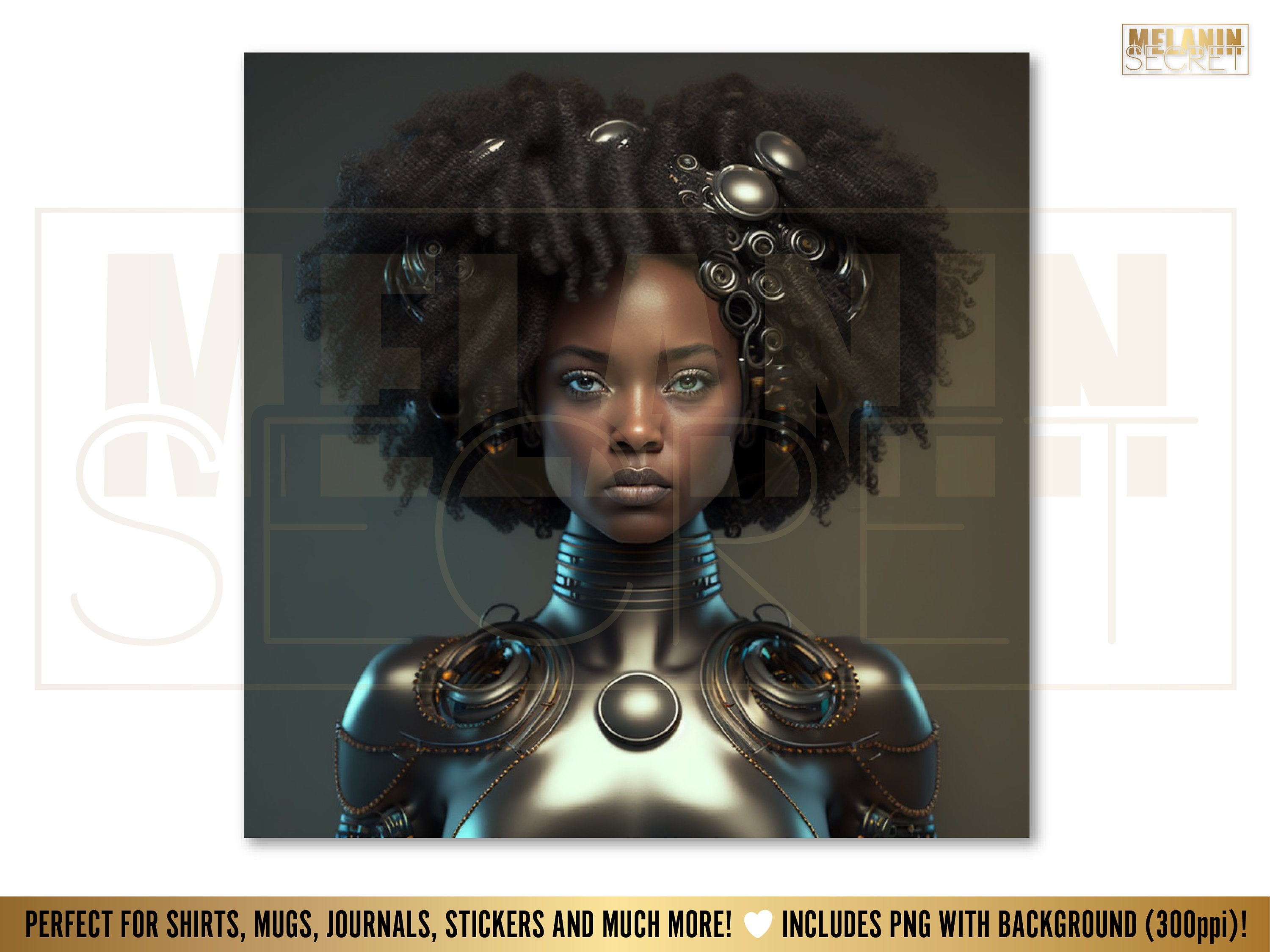 Beautiful Black Girl Magic Black Woman PNG Melanin Black - Etsy