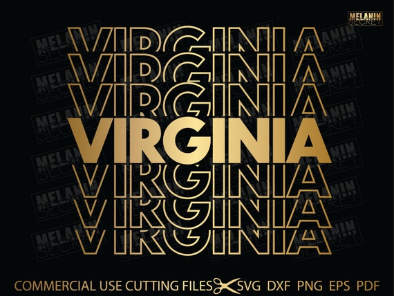 Virginia State SVG Virginia Svg State Svg United States of | Etsy