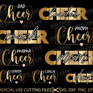 Cheer Life Bundle SVG, Leader Svg, Team Spirit Svg, Cheer Leader Shirt ...