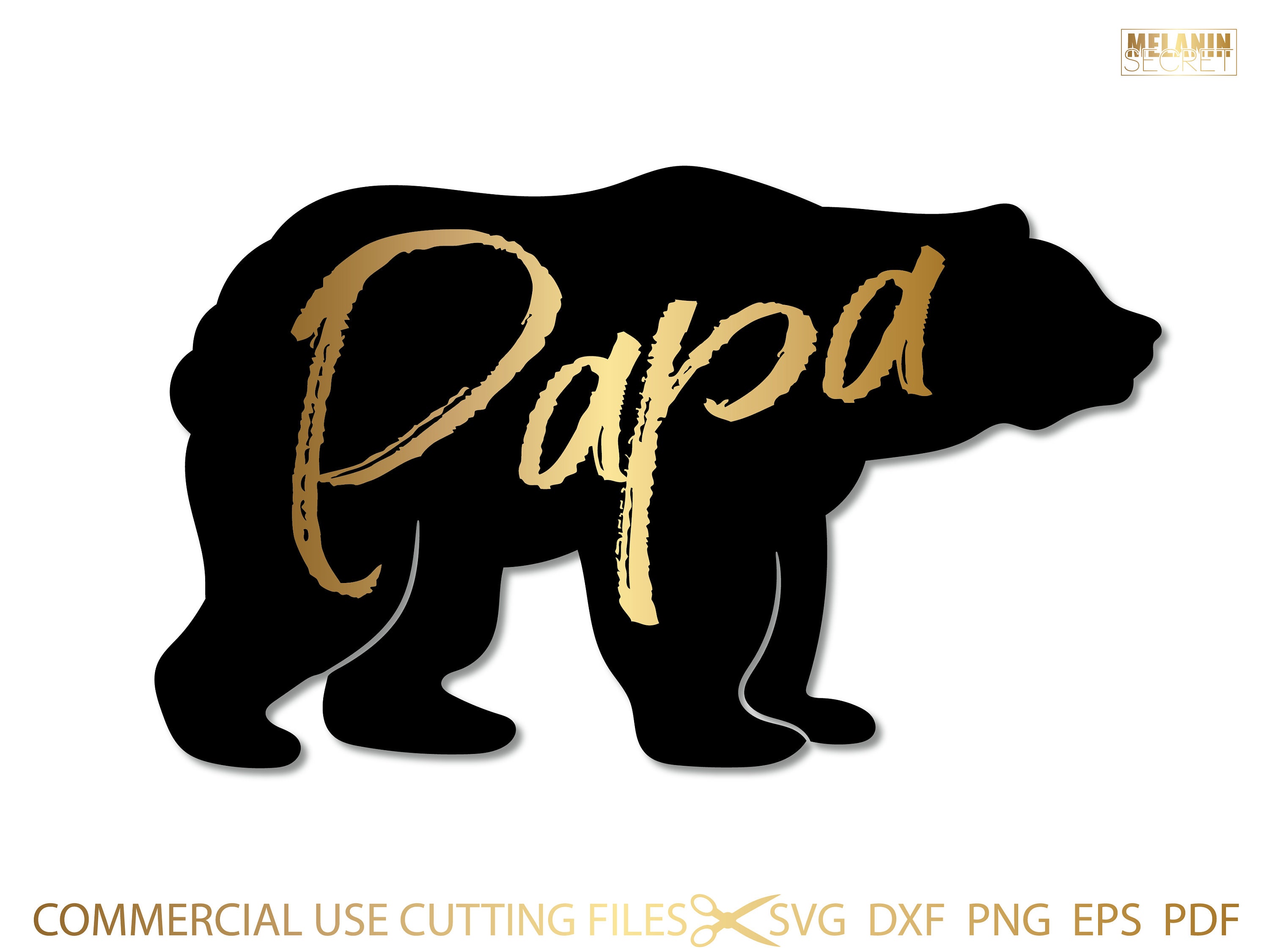 Papa Bear SVG Daddy Svg Dad Svg Papa Svg Sayings Dad Svg - Etsy Australia