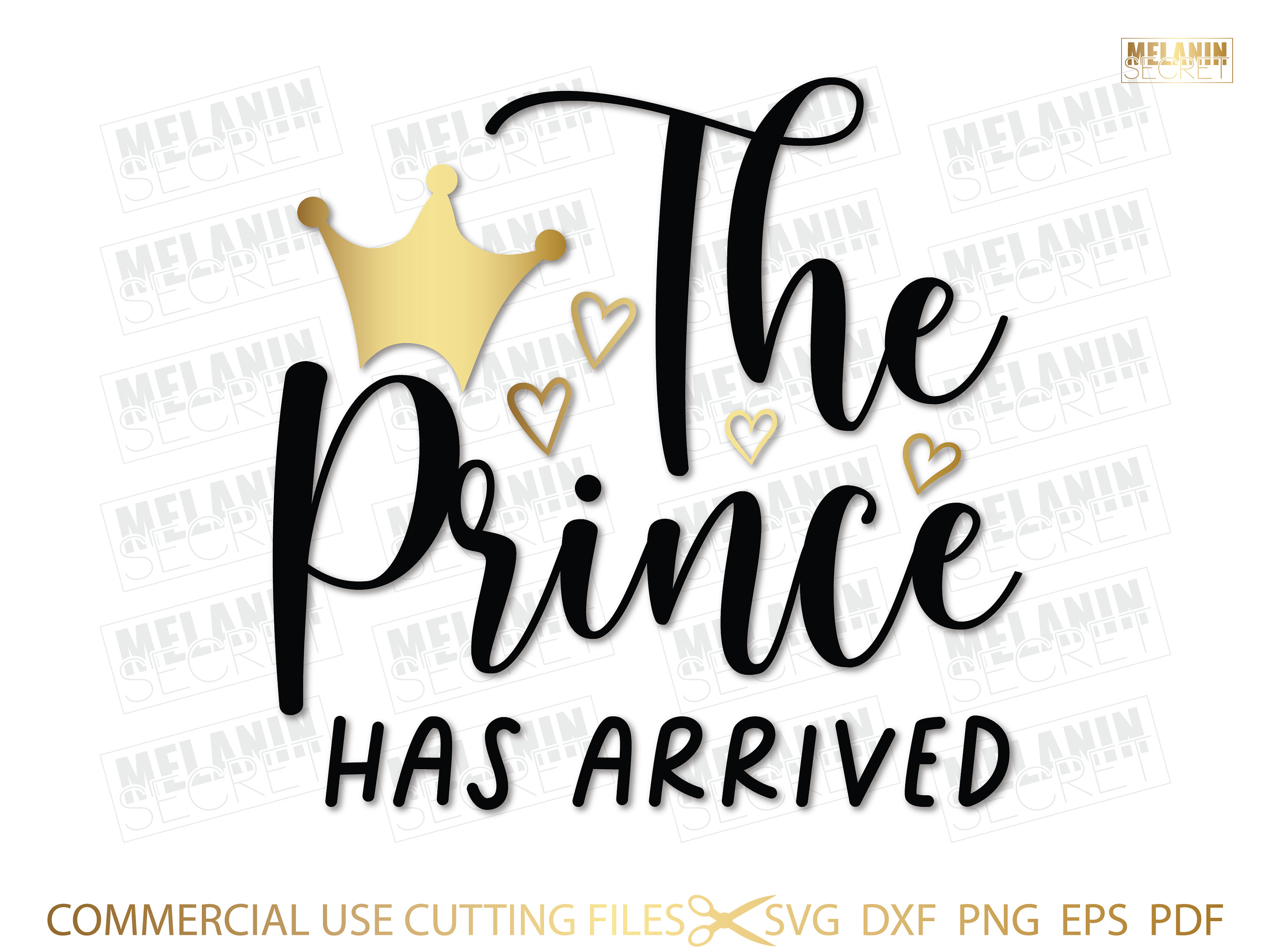 Baby Prince Silhouette