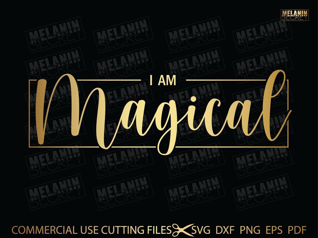 I Am Magical Svg Magical Svg Success Svg Hustler Svg - Etsy Australia