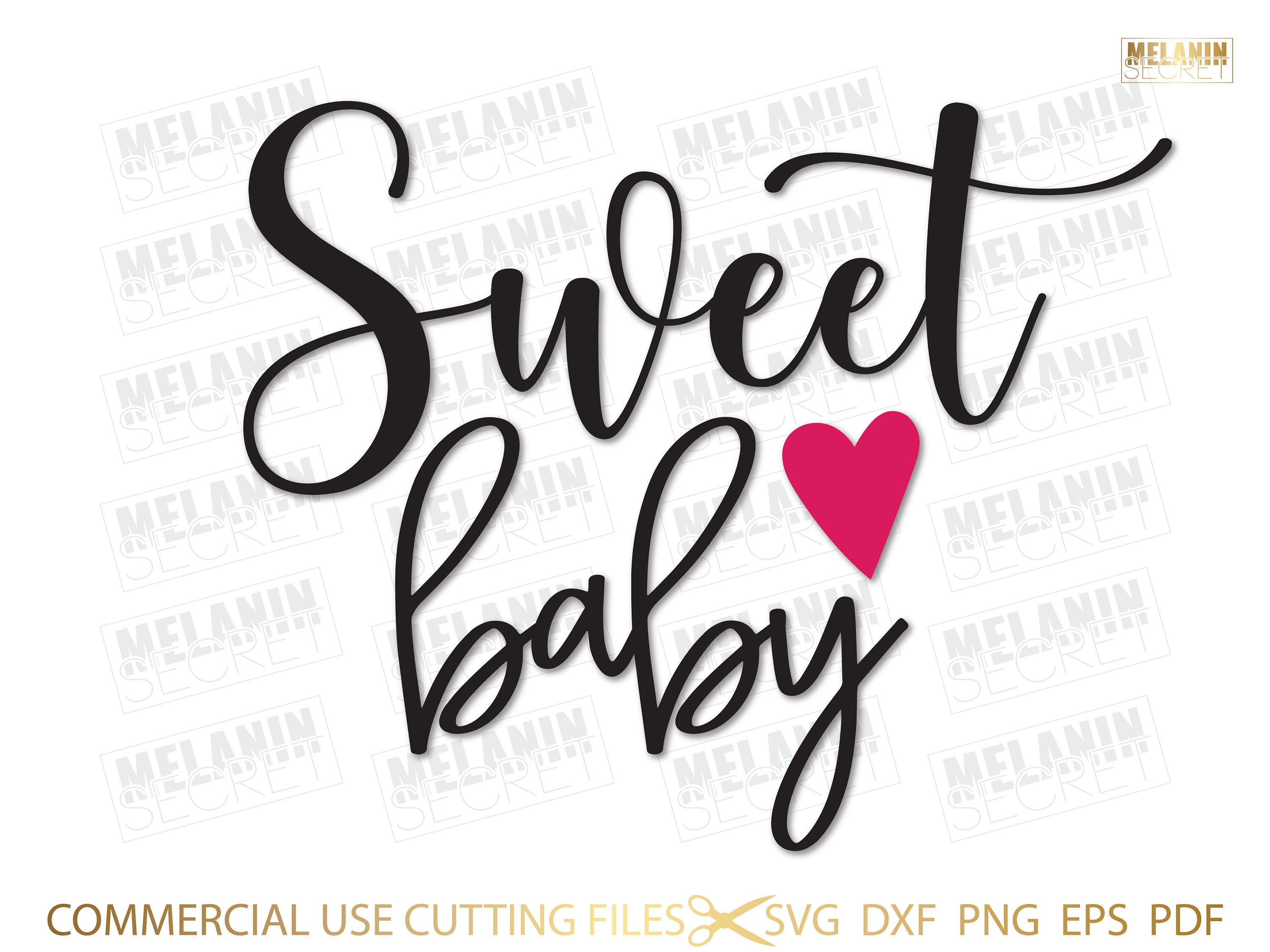 Sweet Baby SVG Newborn Svg Baby Svg Cute Baby Svg Girl - Etsy