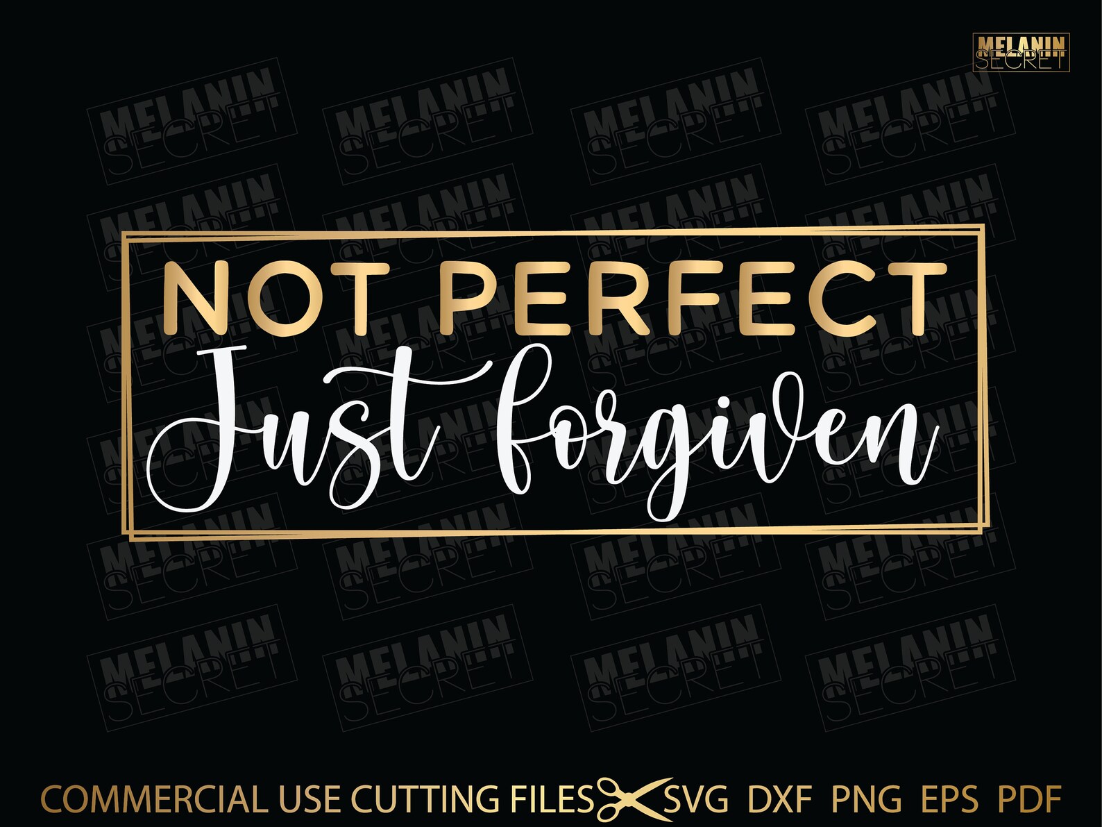 Not Perfect Svg Inspirational Svg Motivational Quote Sayings | Etsy