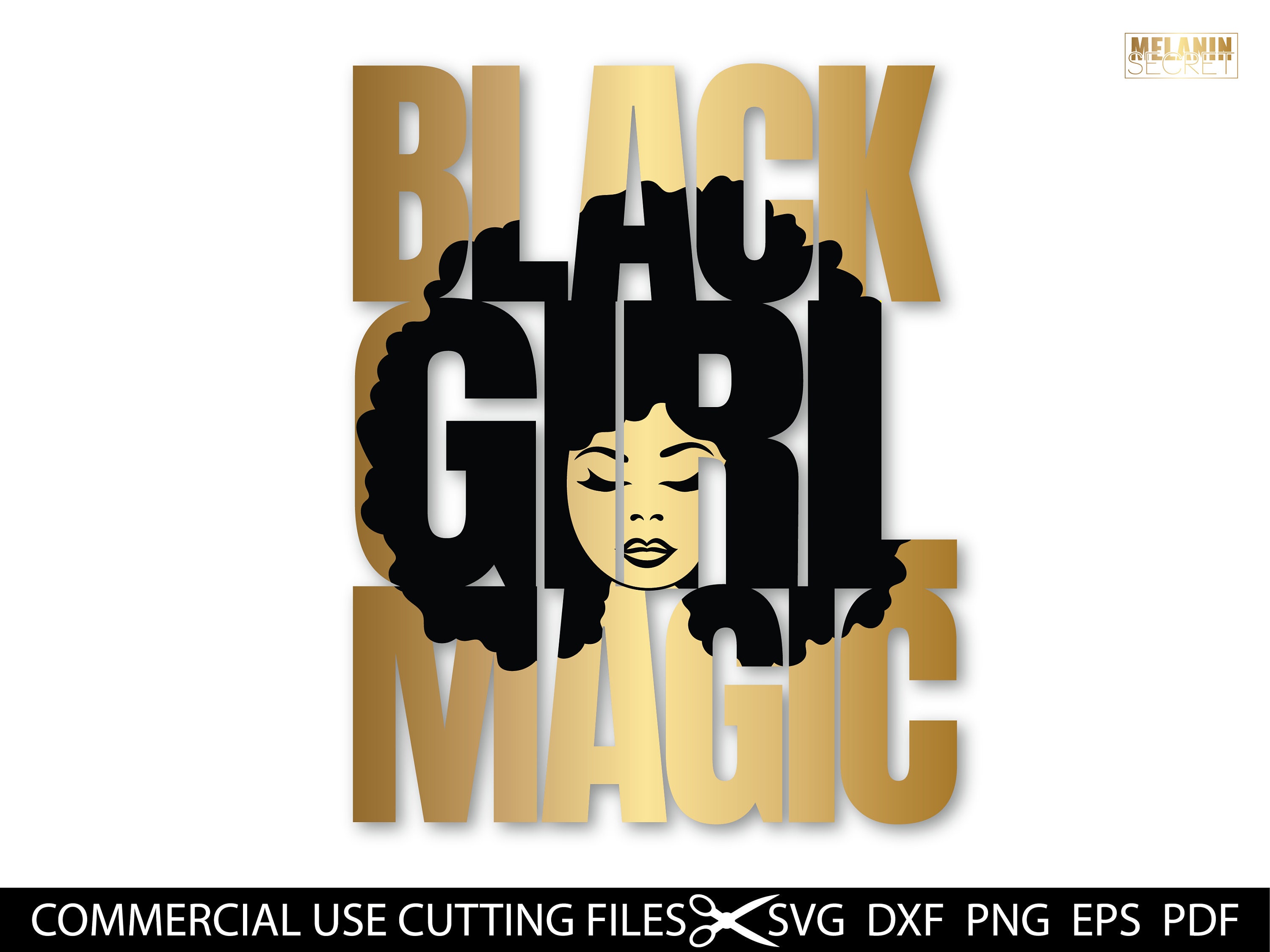 Black Girl Magic Svg Black Woman Magic Svg Afro Head Svg Etsy Sexiz Pix