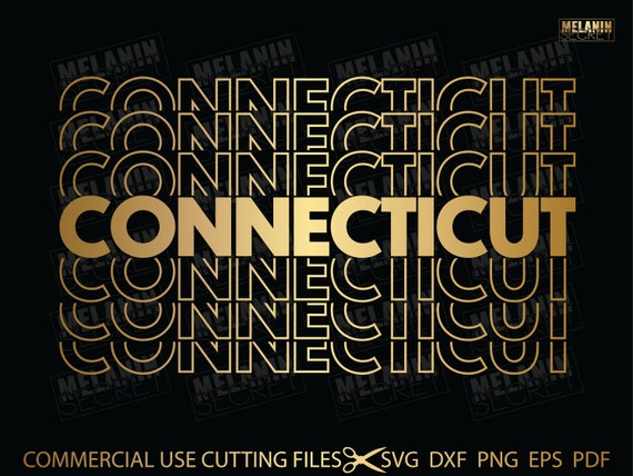 Connecticut State SVG Connecticut Svg State Svg United | Etsy
