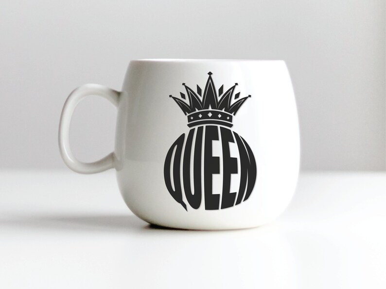 Queen Drippin SVG Black Woman Silhouette Queen Chest Peace - Etsy