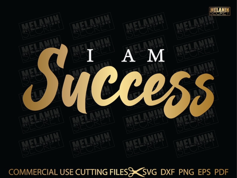 I Am Success Svg My Success Looks Different Svg Success Svg - Etsy