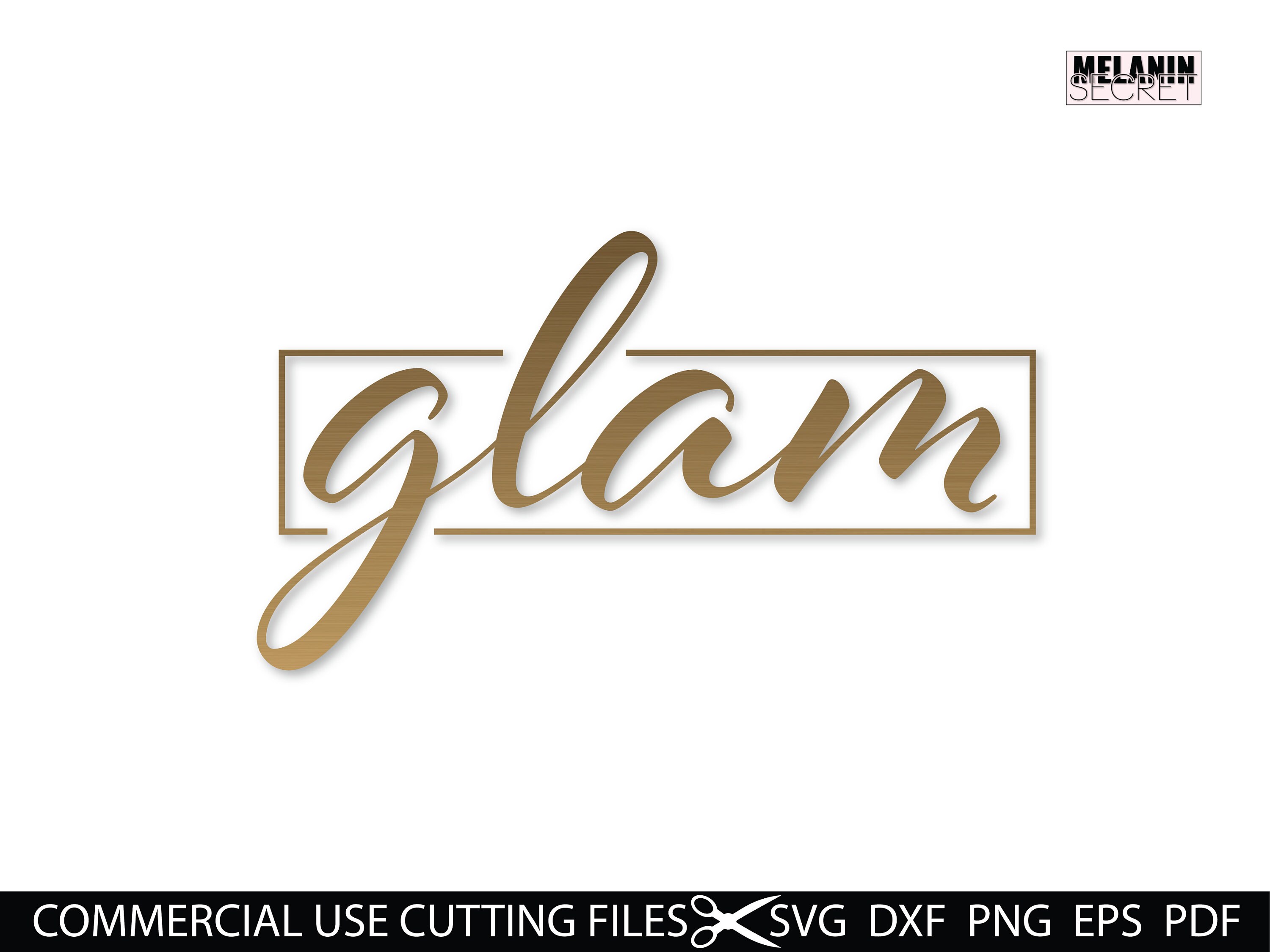 12 Glam Pack SVG Designs Glam Svg Glamour Svg Glam Queen - Etsy