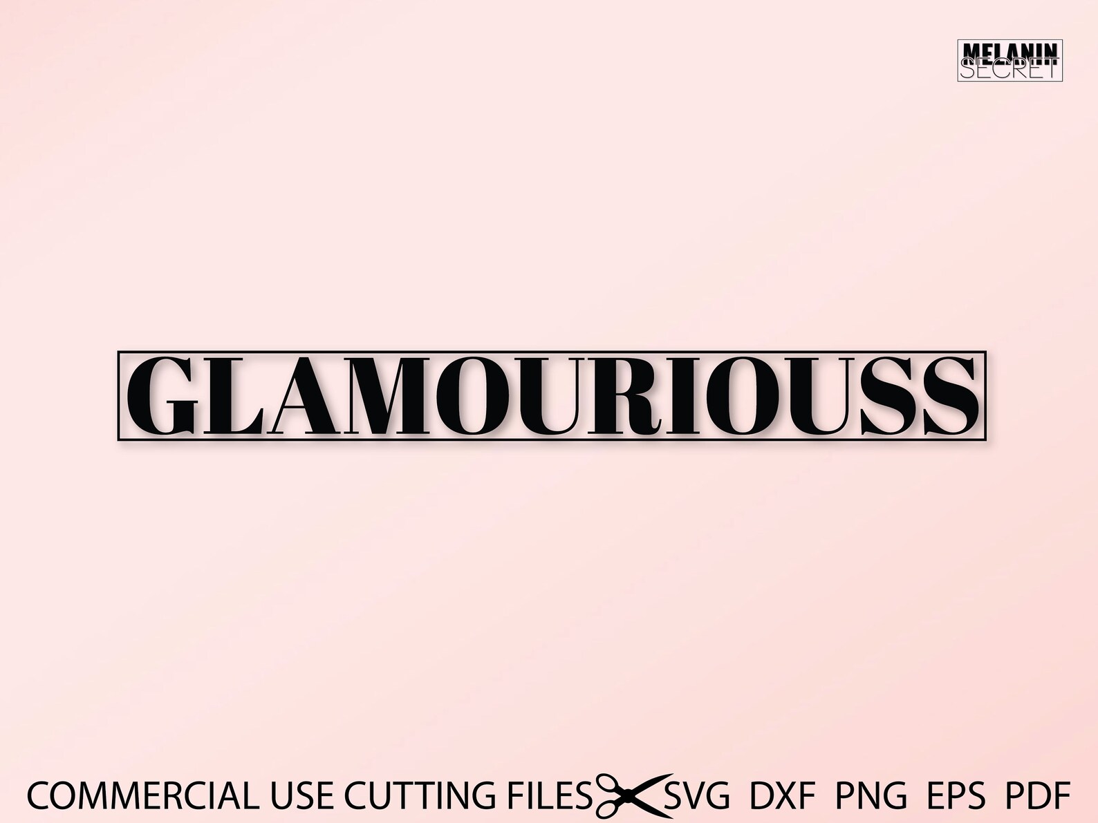 Glamouriouss SVG Glamour Svg Glam Svg Fashion Svg Beauty - Etsy