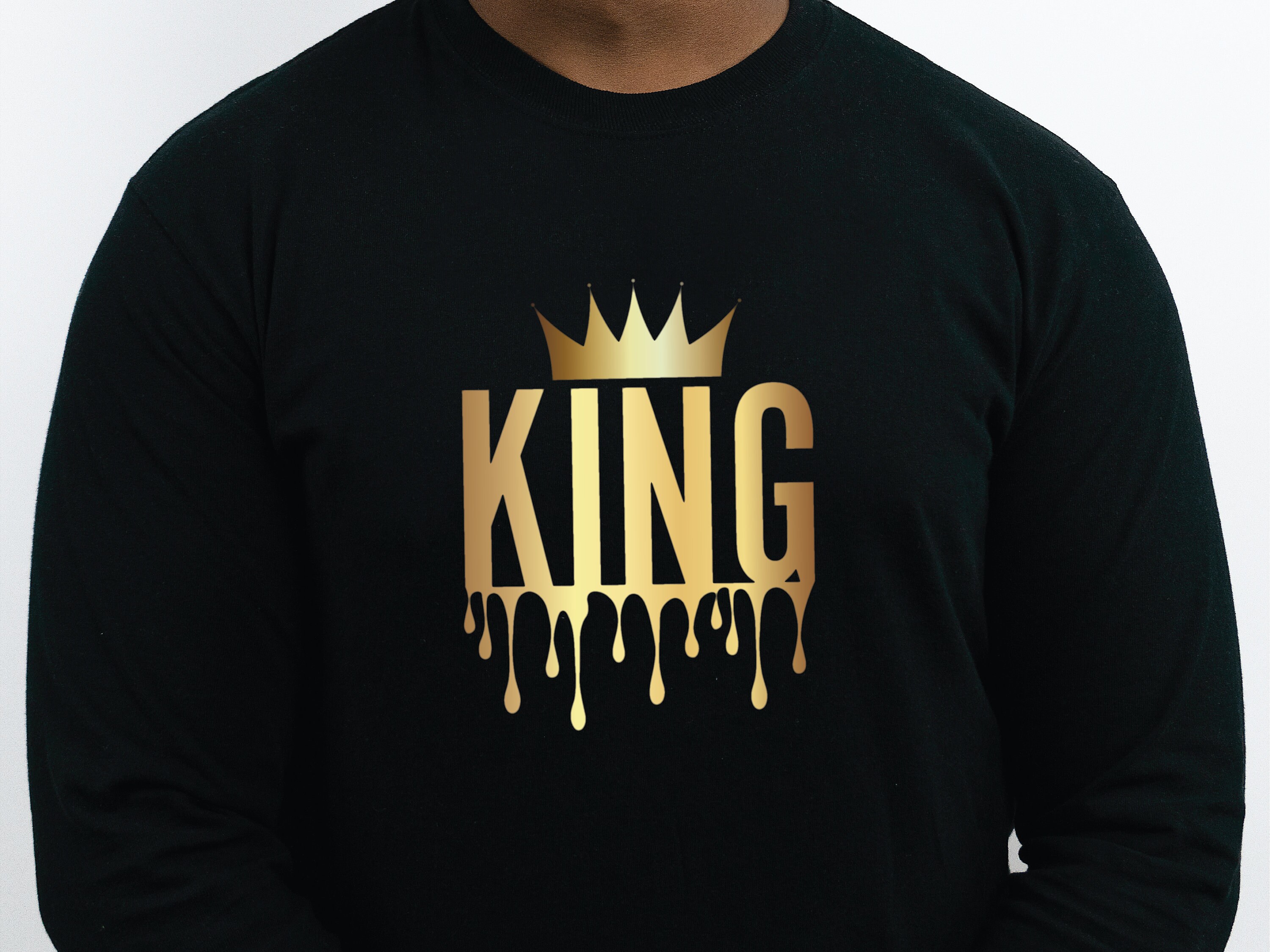 King With Crown SVG Black Man Crown Svg Melanin Svg Afro | Etsy México