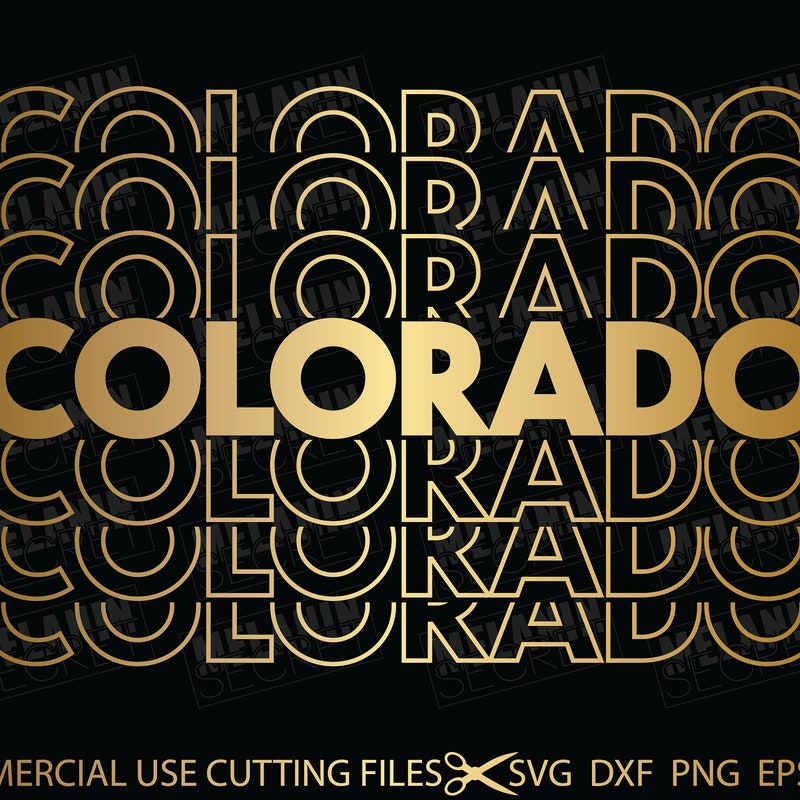 Colorado Svg - Etsy