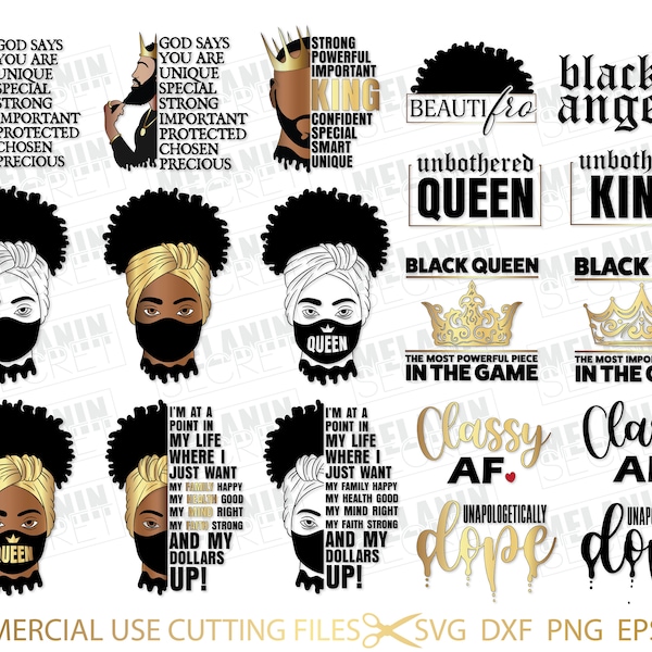 Black Man Silhouette Etsy