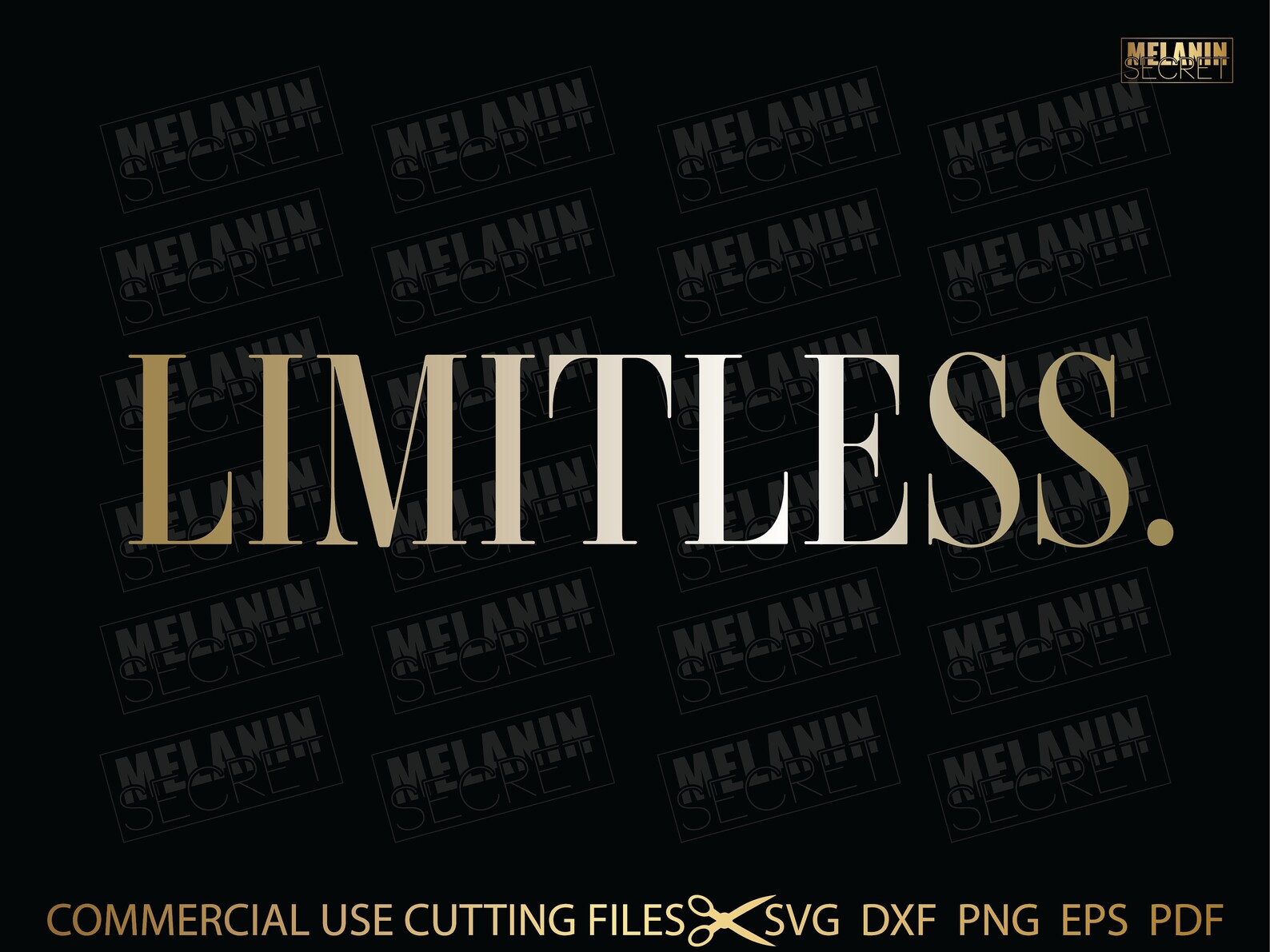 Limitless SVG, Mindset Svg, Good Vibes Svg, Positive Svg, Quotes Svg ...