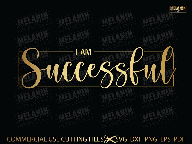 I Am Successful Svg Successful Svg Success Svg Hustler Svg - Etsy