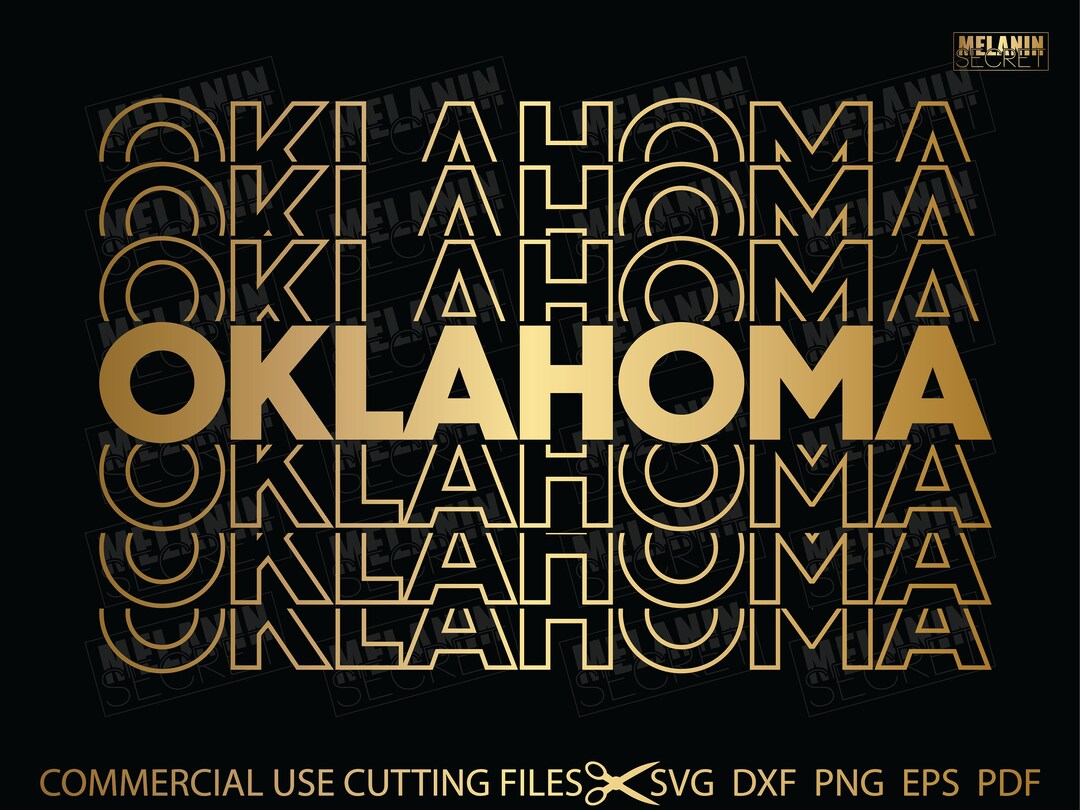 Oklahoma State SVG, Oklahoma Svg, State Svg, United States of America ...