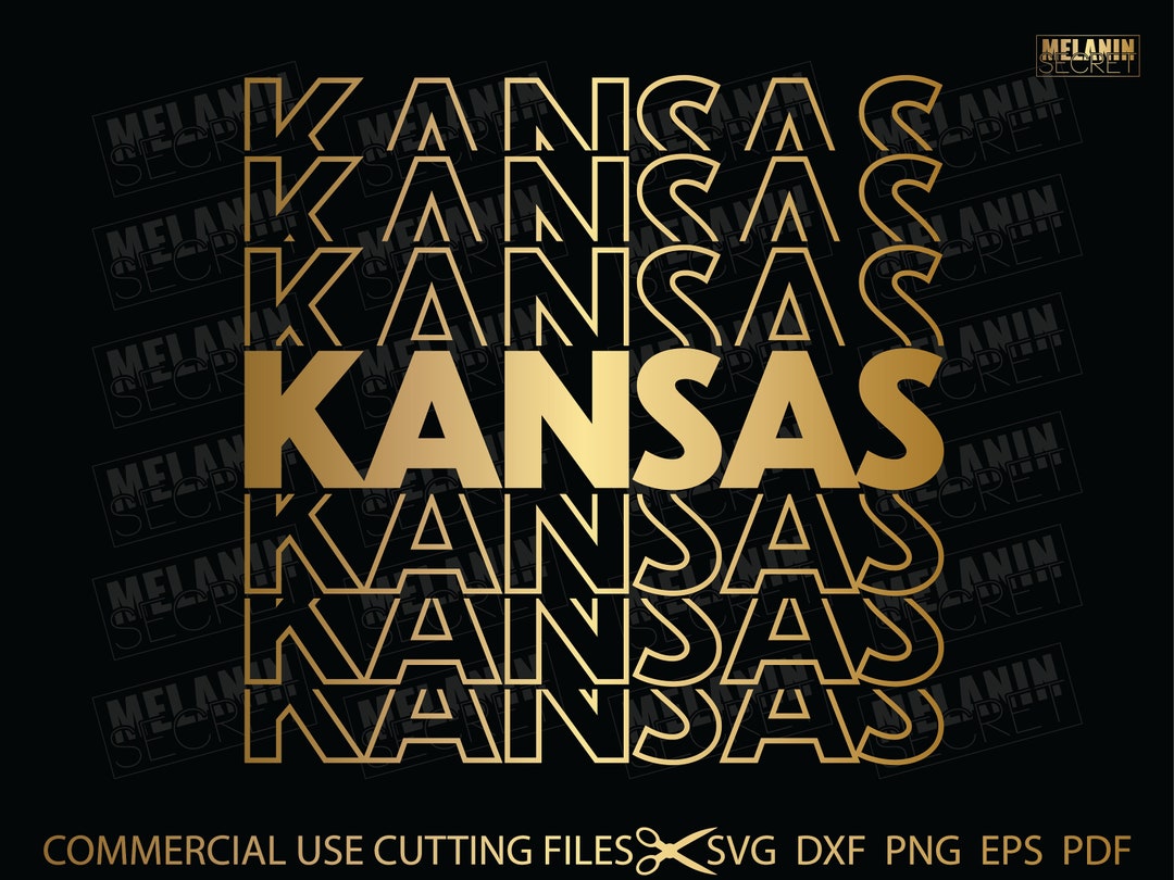 Kansas State SVG, Kansas Svg, State Svg, United States of America Cut ...