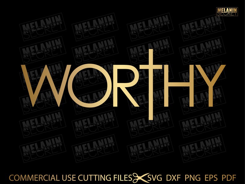 Worthy Svg Faith Svg Inspirational Svg Success Svg Quotes - Etsy
