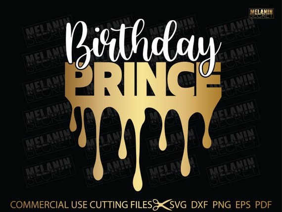 Birthday Prince SVG Birthday Svg Birthday Prince Svg - Etsy