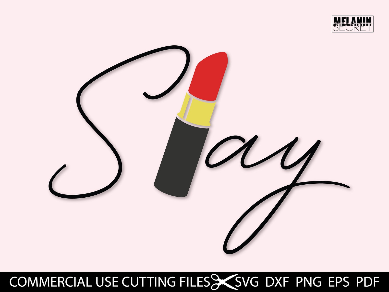 Slay SVG Makeup Svg Lipstick Svg Eyelashes Sv Lips Svg - Etsy