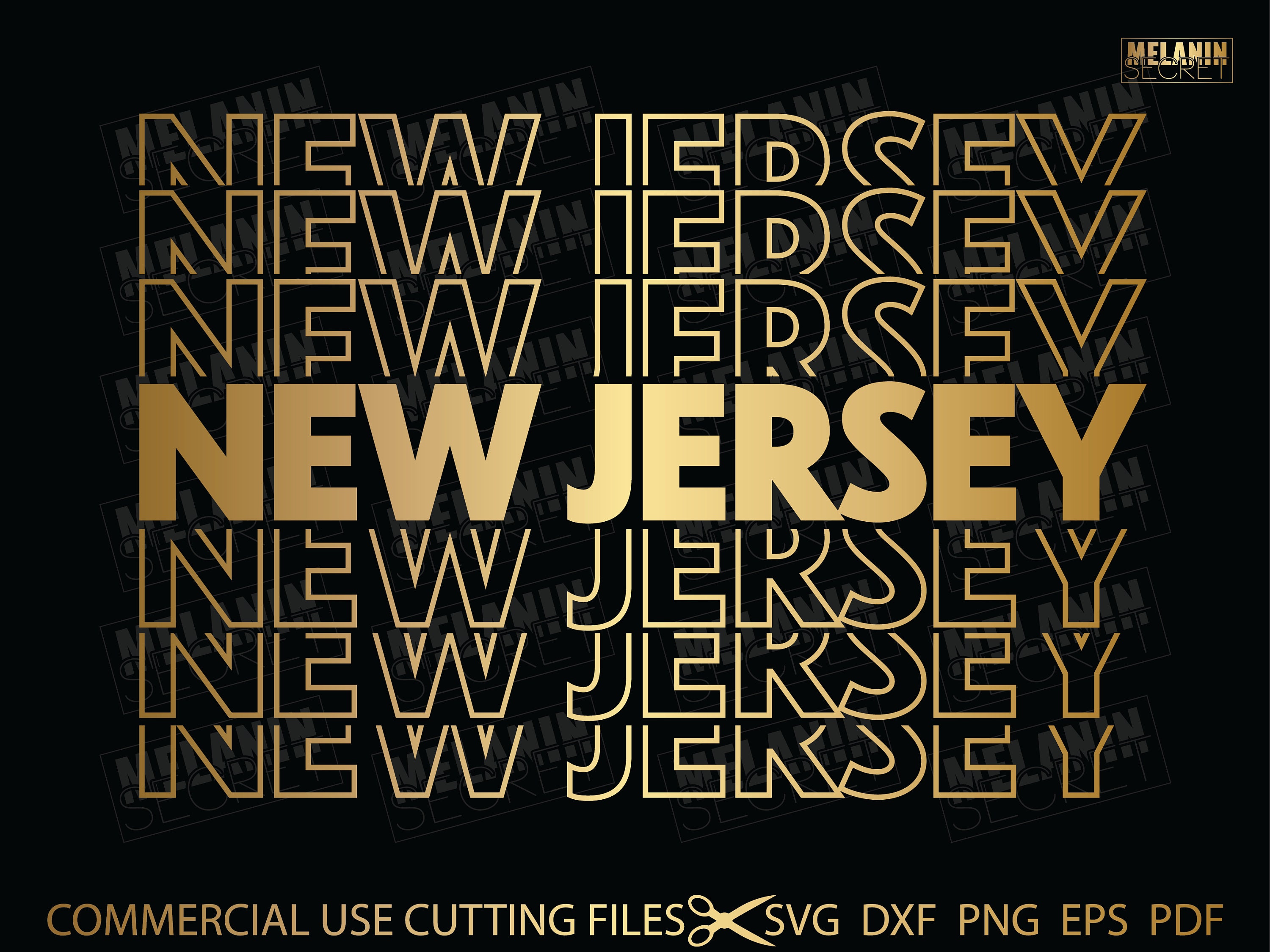 New Jersey State SVG New Jersey Svg State Svg United States - Etsy Canada