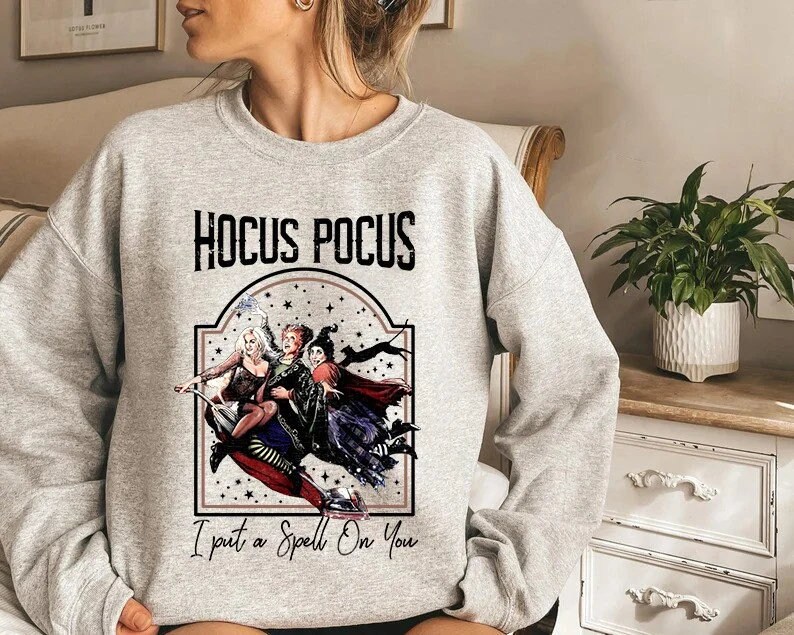 Vintage Hocus Pocus Fall Sweatshirt, Hocus Pocus Sister