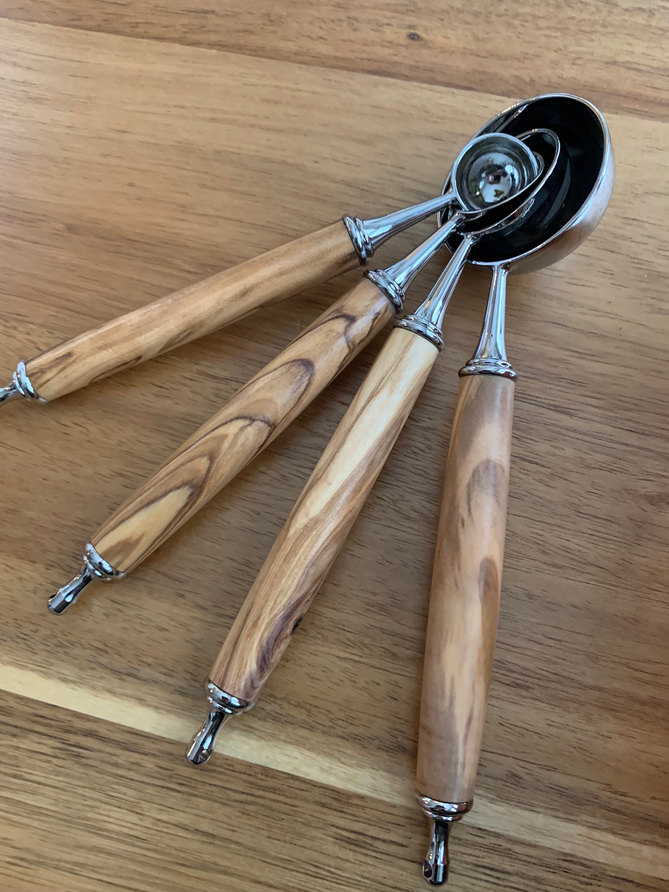 Handturned Measuring Spoons - Etsy