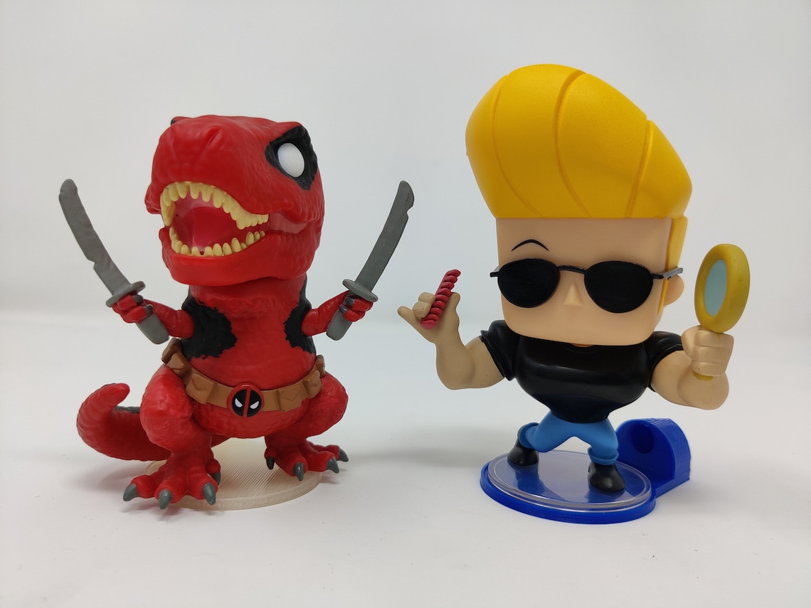 3D Printed Funko Pop Display Stand...simplest Application | Etsy