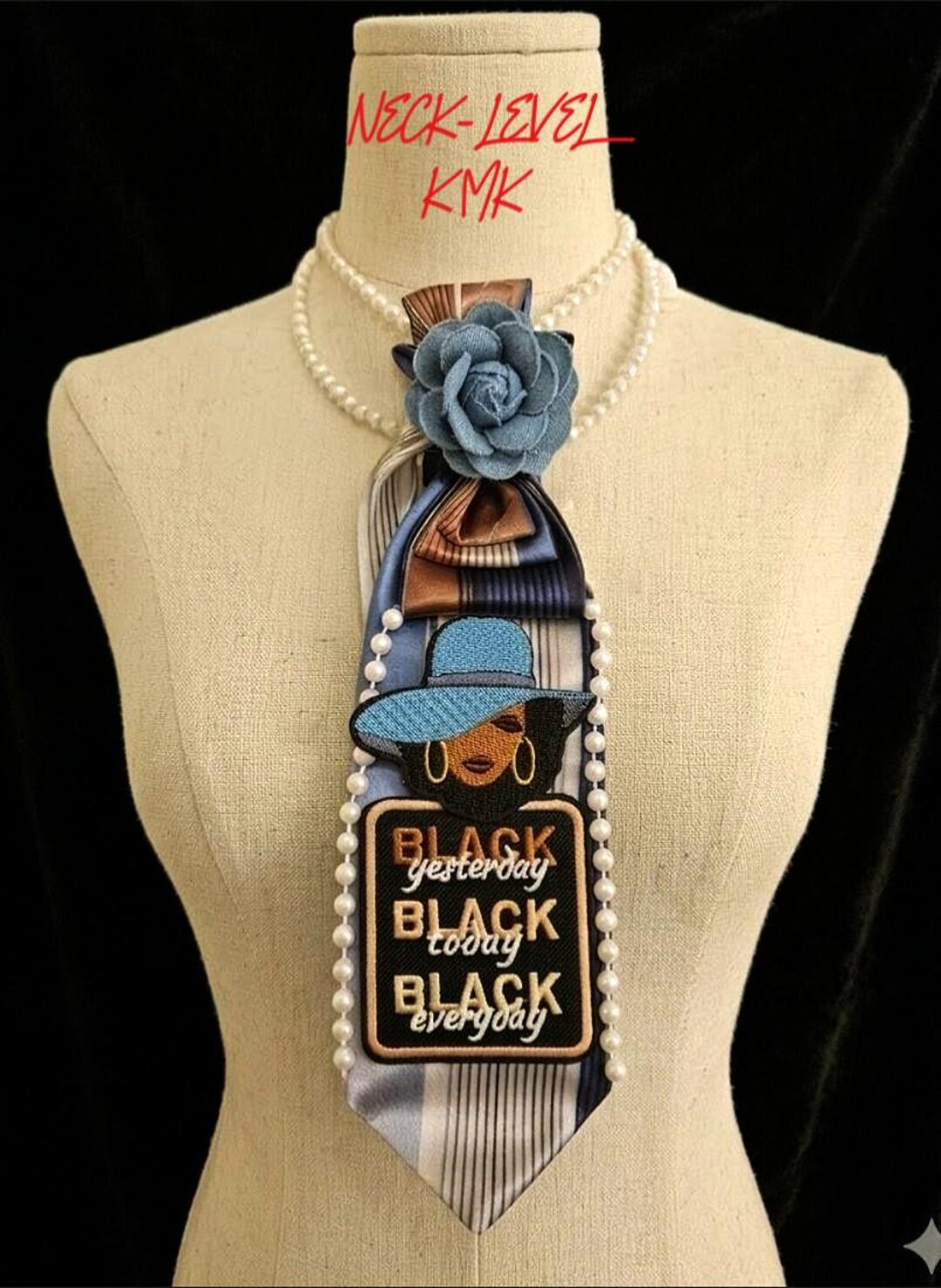 NECK-LEVEL Junk Tie by KMK - Etsy