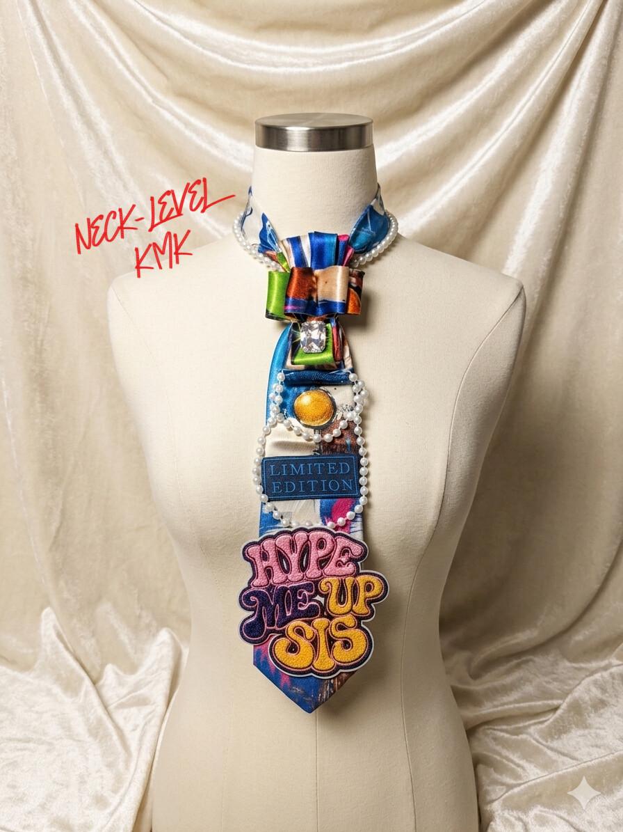NECK-LEVEL Junk Tie by KMK - Etsy
