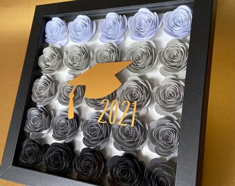 12x12 Graduation Cap Shadowbox Perfect for Graduation of High - Etsy