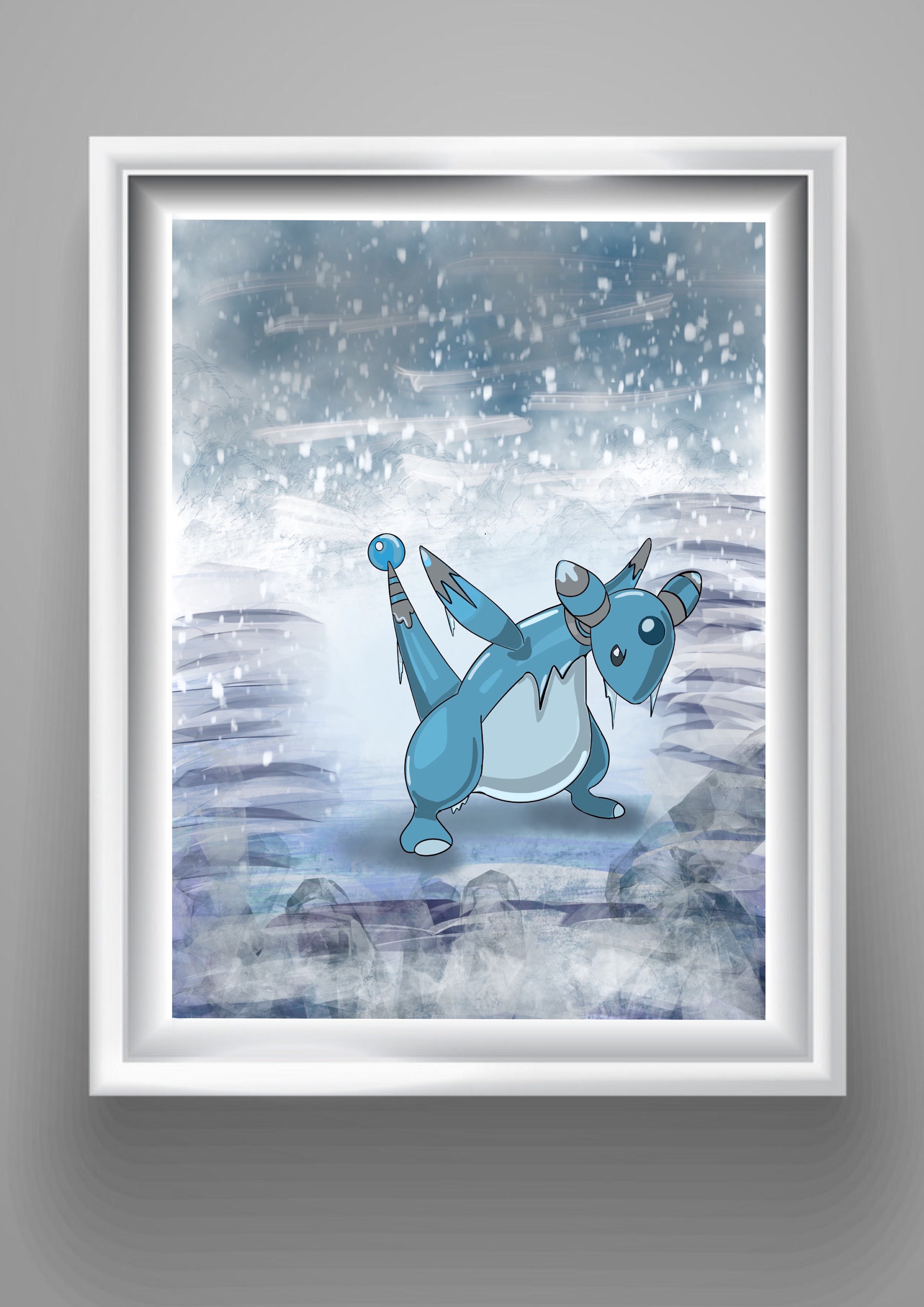 Custom Pokèmon Framed Designs - Etsy