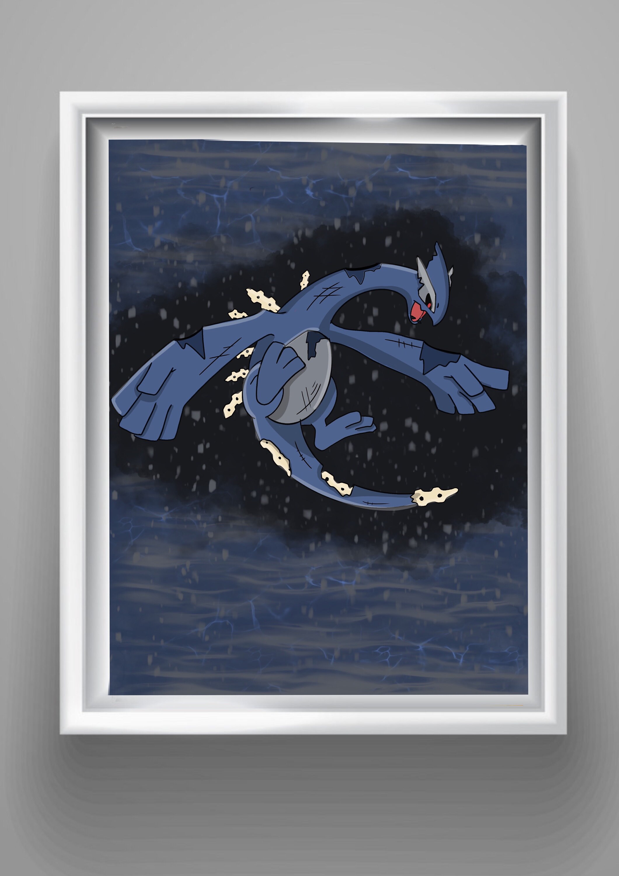 Custom Pokèmon Framed Designs - Etsy