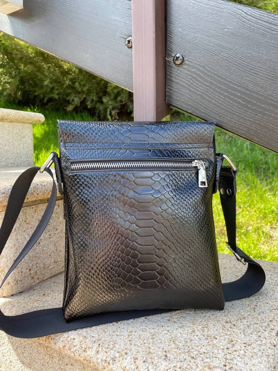 Leather Bag Men Man Shoulder Bag Mens Bag Mens T Etsy