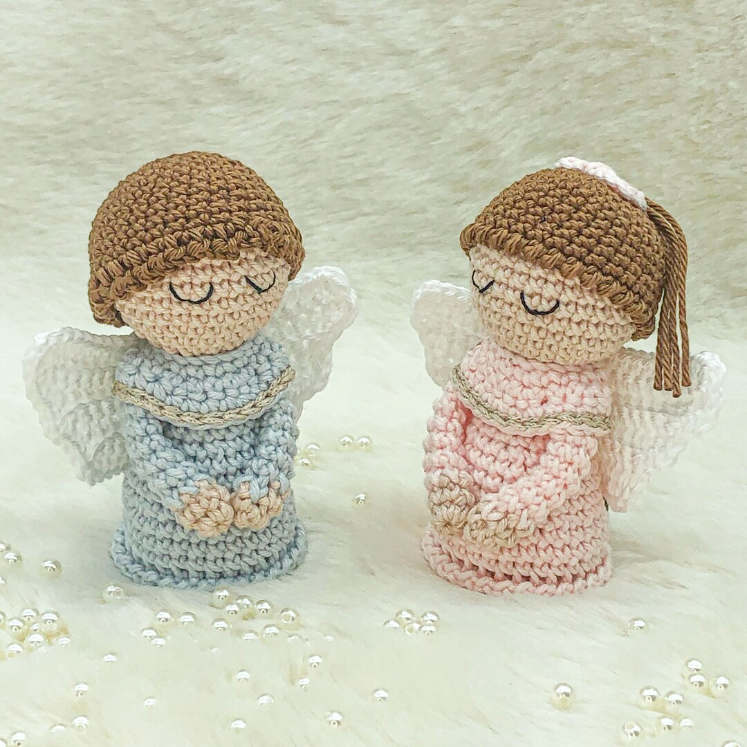 Mini Angels Crochet Doll Amigurumi Handcrafted Art - Etsy