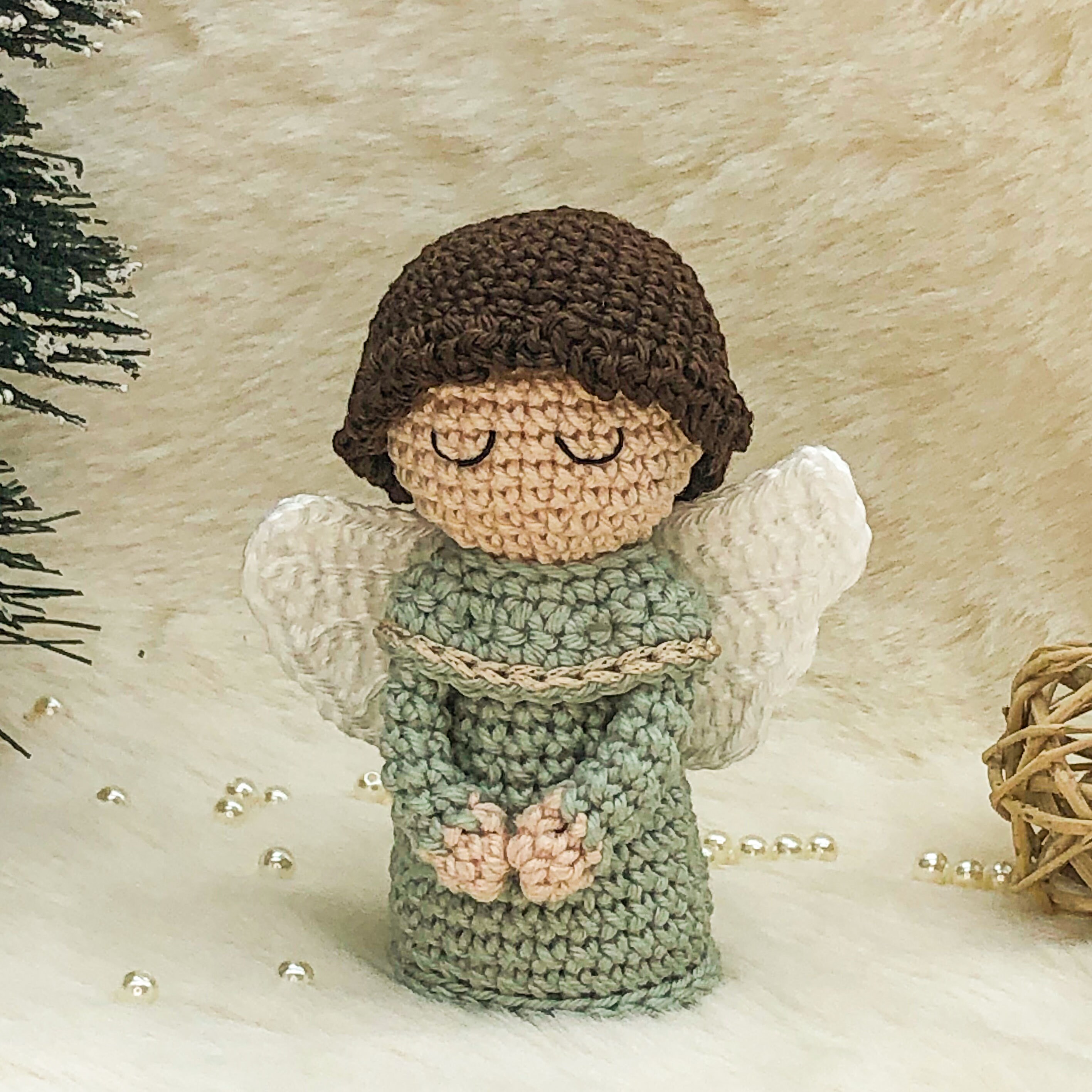 Mini Angels Crochet Doll Amigurumi Handcrafted Art - Etsy