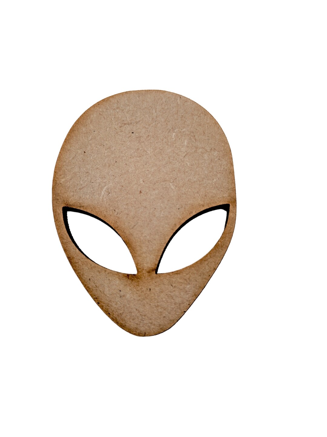 146 Wooden Alien Face MDF Craft Shapes, Blank, Scrapbook, Decoration ...