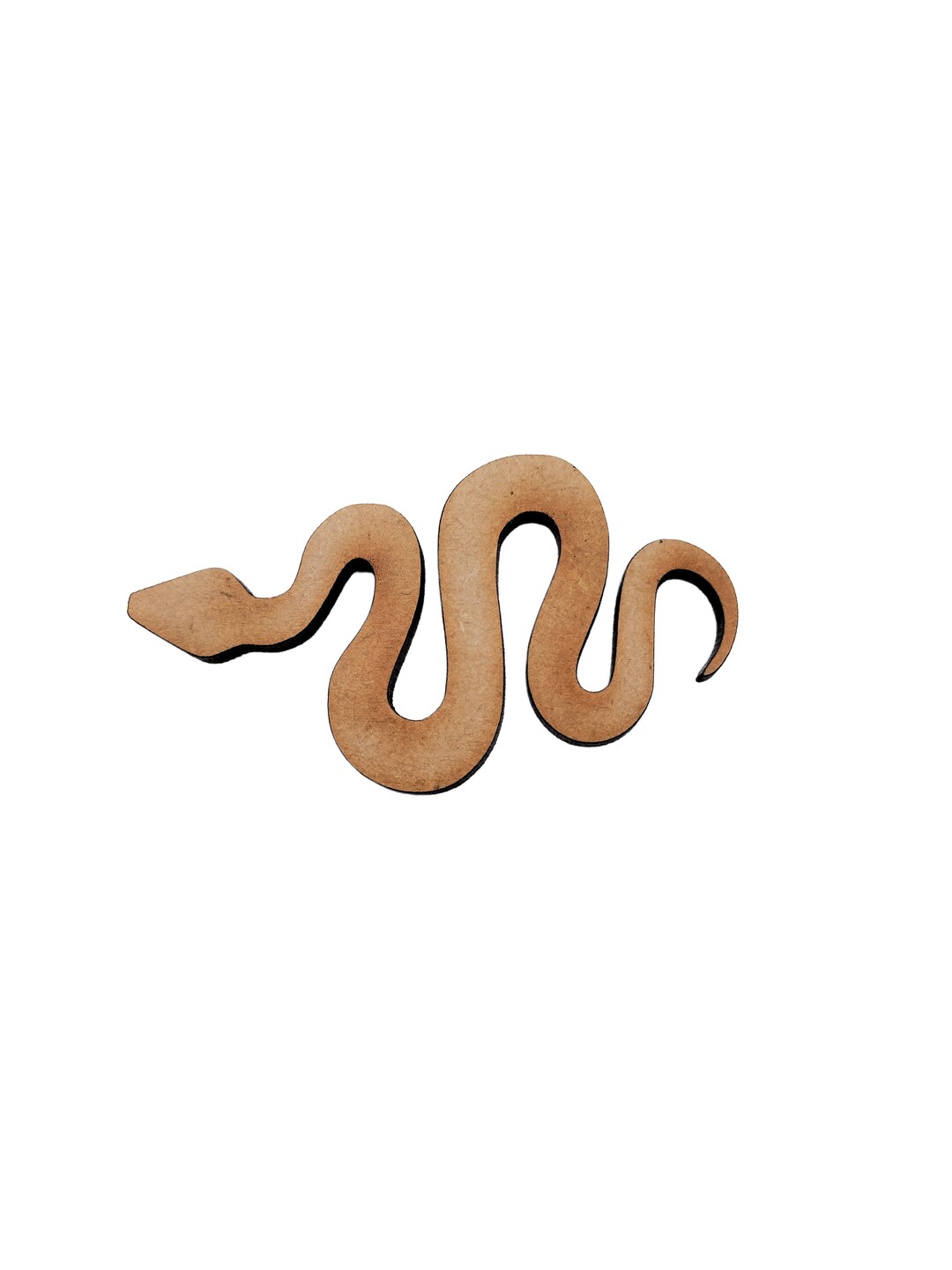 036 Wooden Snake MDF Craft Shapes, Blank, Scrapbook, Decoration ...