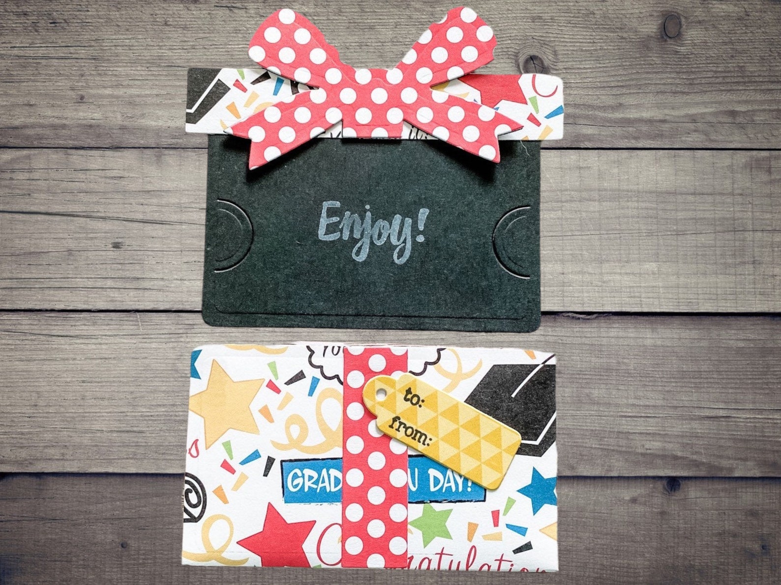 Graduation Gift Card Holder Grad Gift Congratulations Grad - Etsy