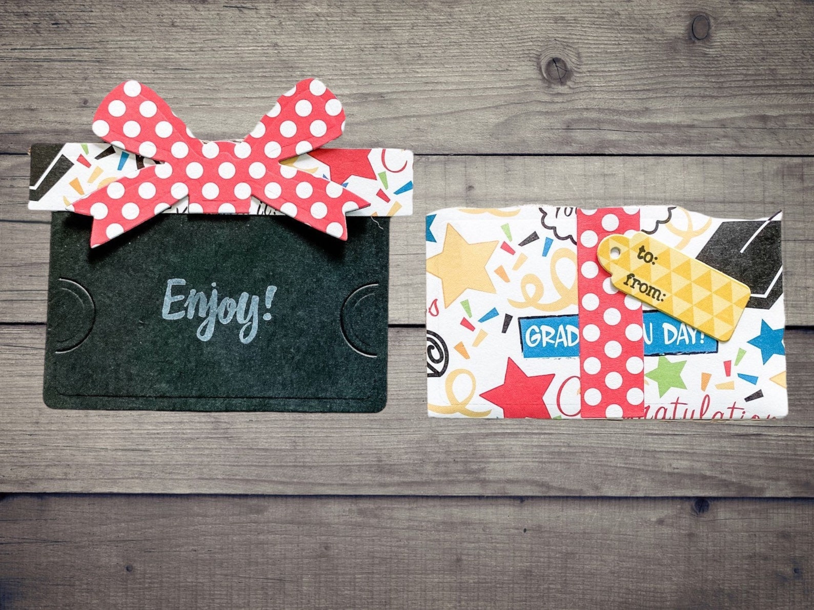 Graduation Gift Card Holder Grad Gift Congratulations Grad - Etsy