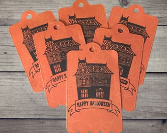 Halloween Hang Tags - Etsy