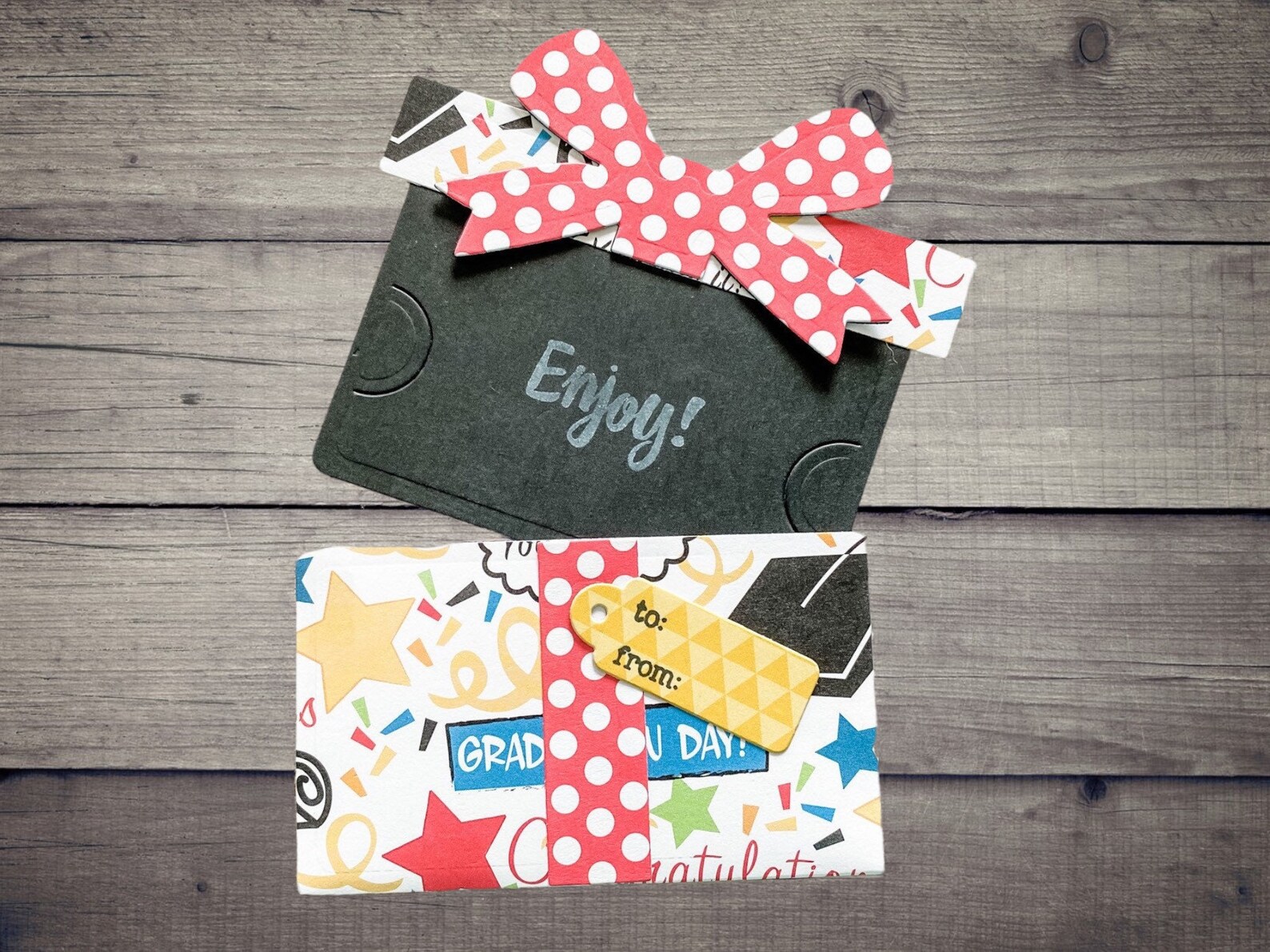 Graduation Gift Card Holder Grad Gift Congratulations Grad - Etsy