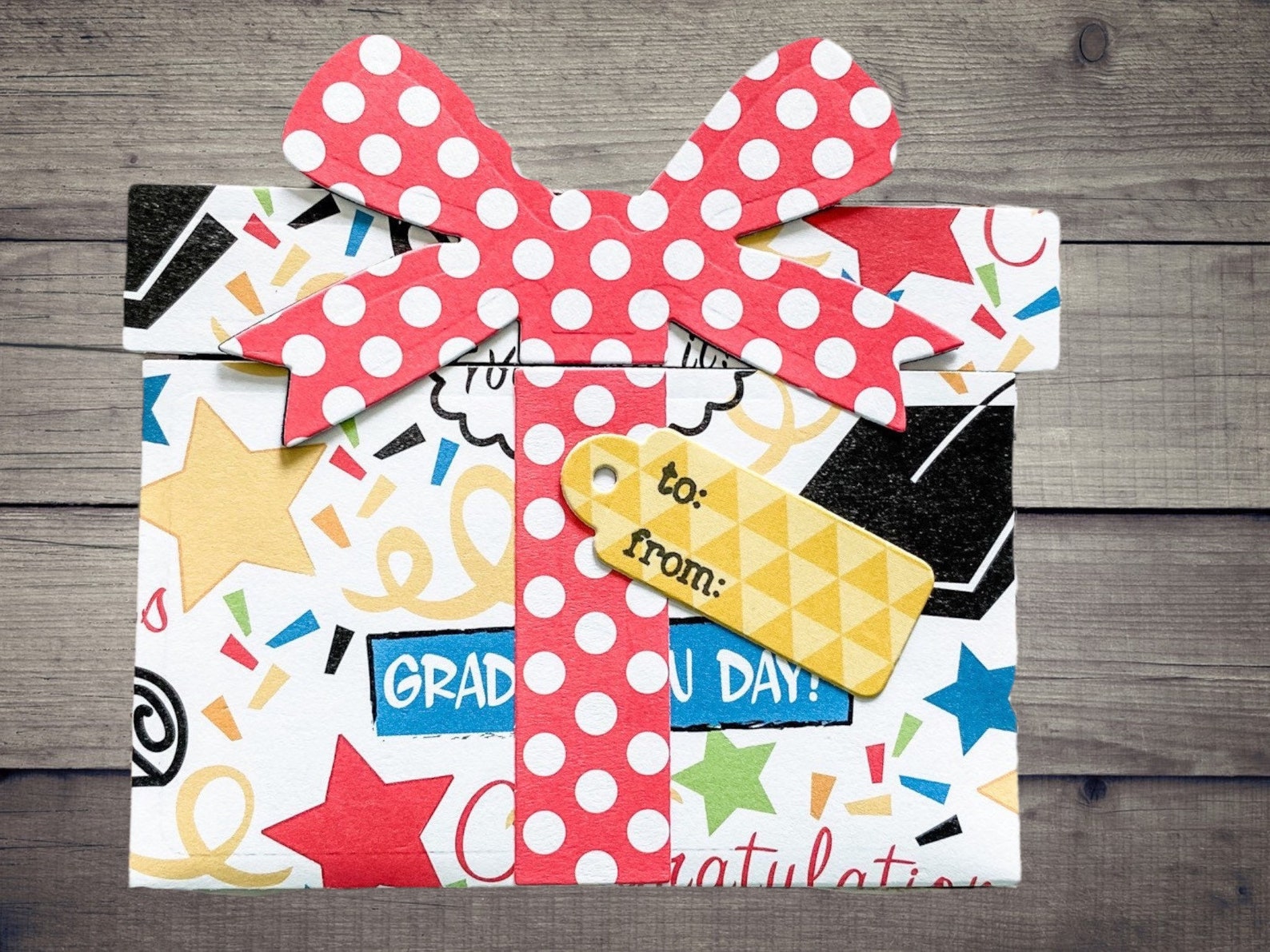 Graduation Gift Card Holder Grad Gift Congratulations Grad - Etsy