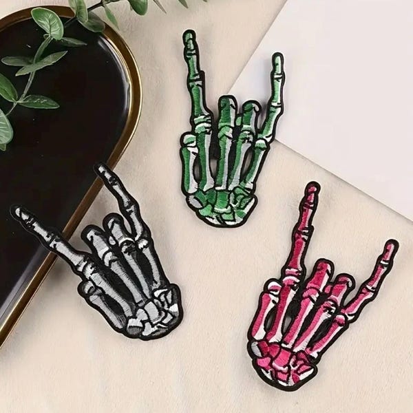 Hand Embroidered Patches - Etsy