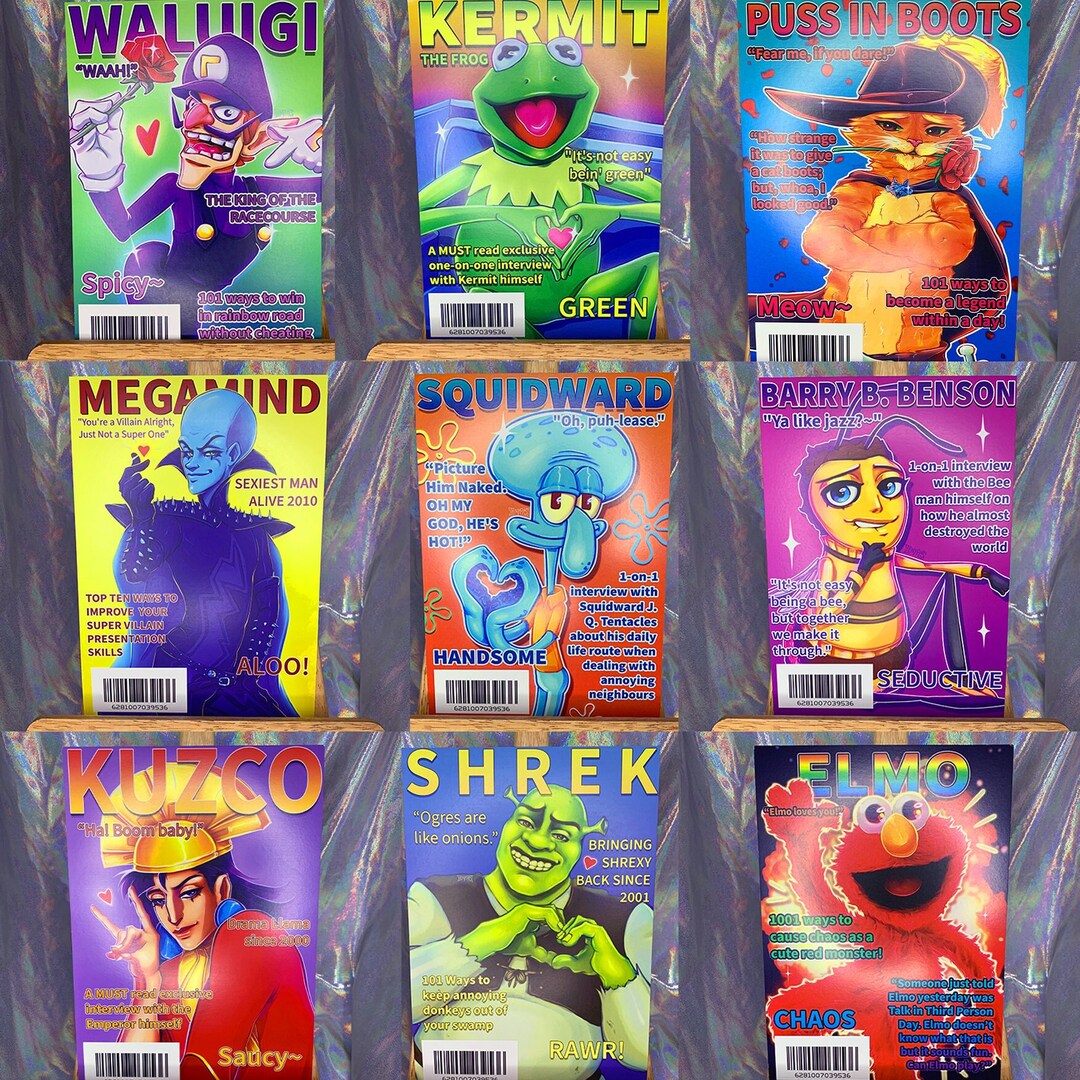 Meme Magazine Prints - Etsy
