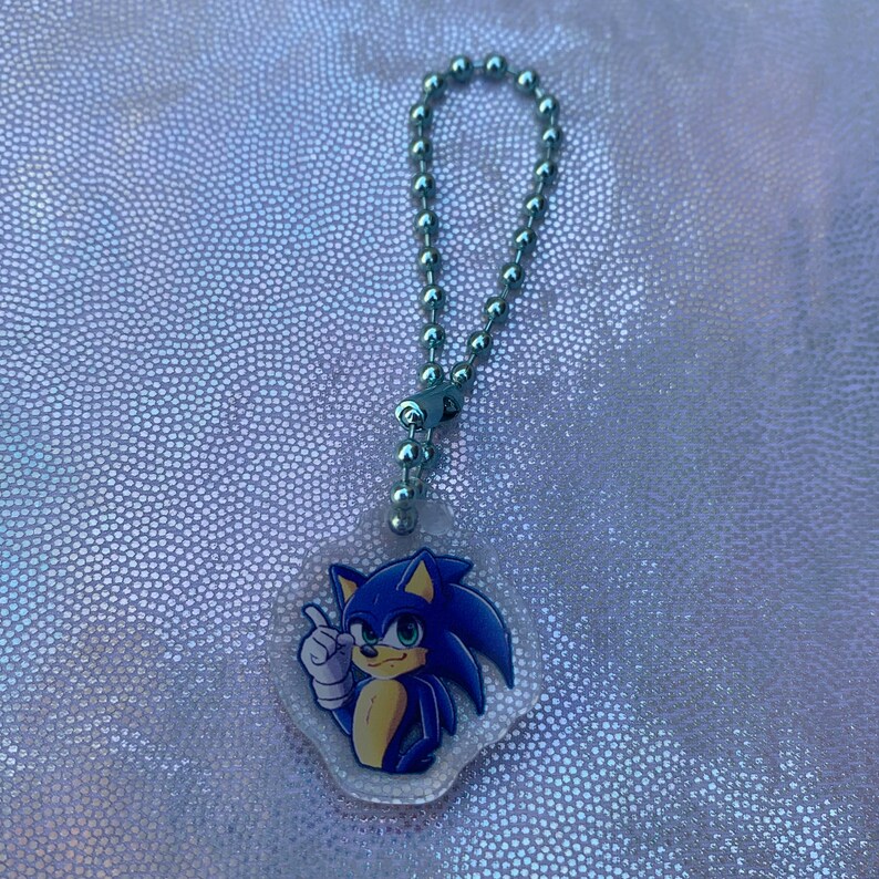 Sonic Shadow Knuckles and Tails Phone Charms - Etsy